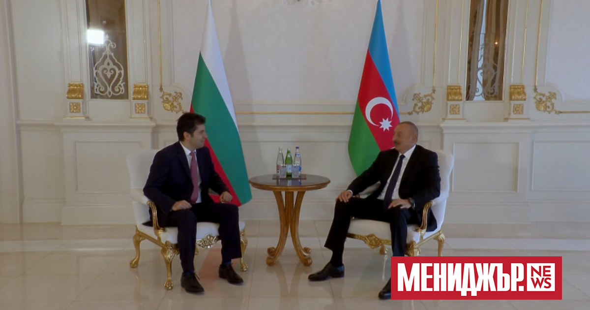 Илхам Алиев нарече България и Азербайджан стратегически парньори ...