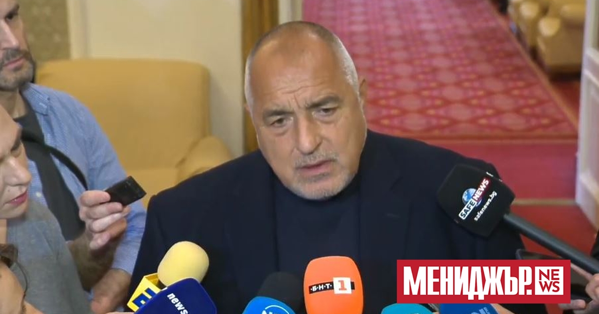 Борисов за твърденията за записи на депутати Всичко се прави с цел да не бъде съставено